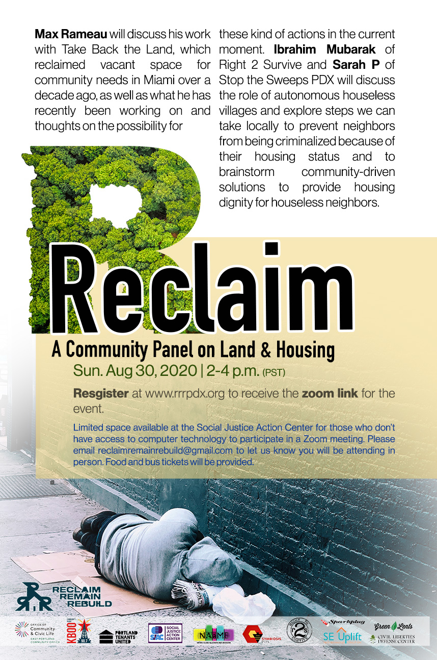 About – Reclaim, Remain, Rebuild